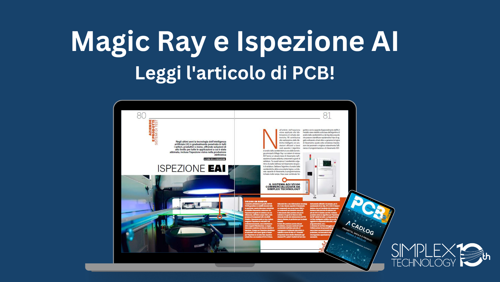 MAGIC RAY e ISPEZIONE AI - Simplex Technology